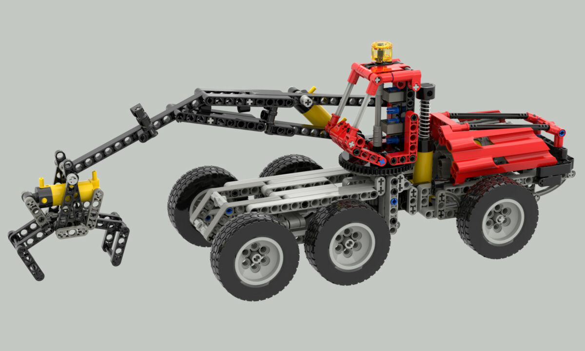 Compact Tracked Loader – Nico71's Technic Creations