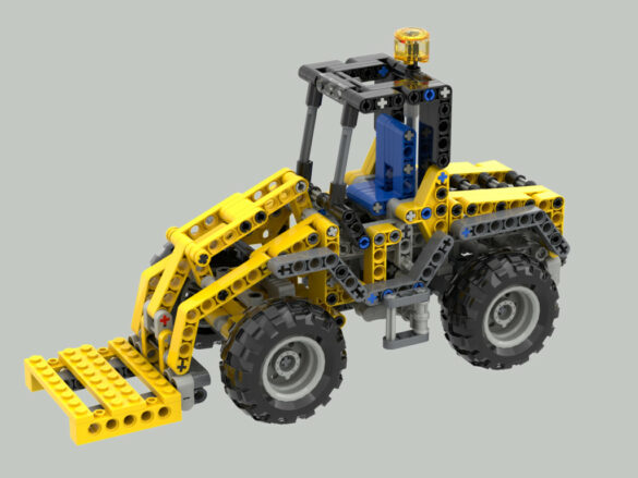 Compact Tracked Loader – Nico71's Technic Creations