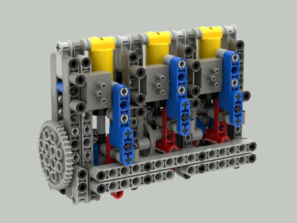 Single Pneumatic Engine – Nico71's Technic Creations