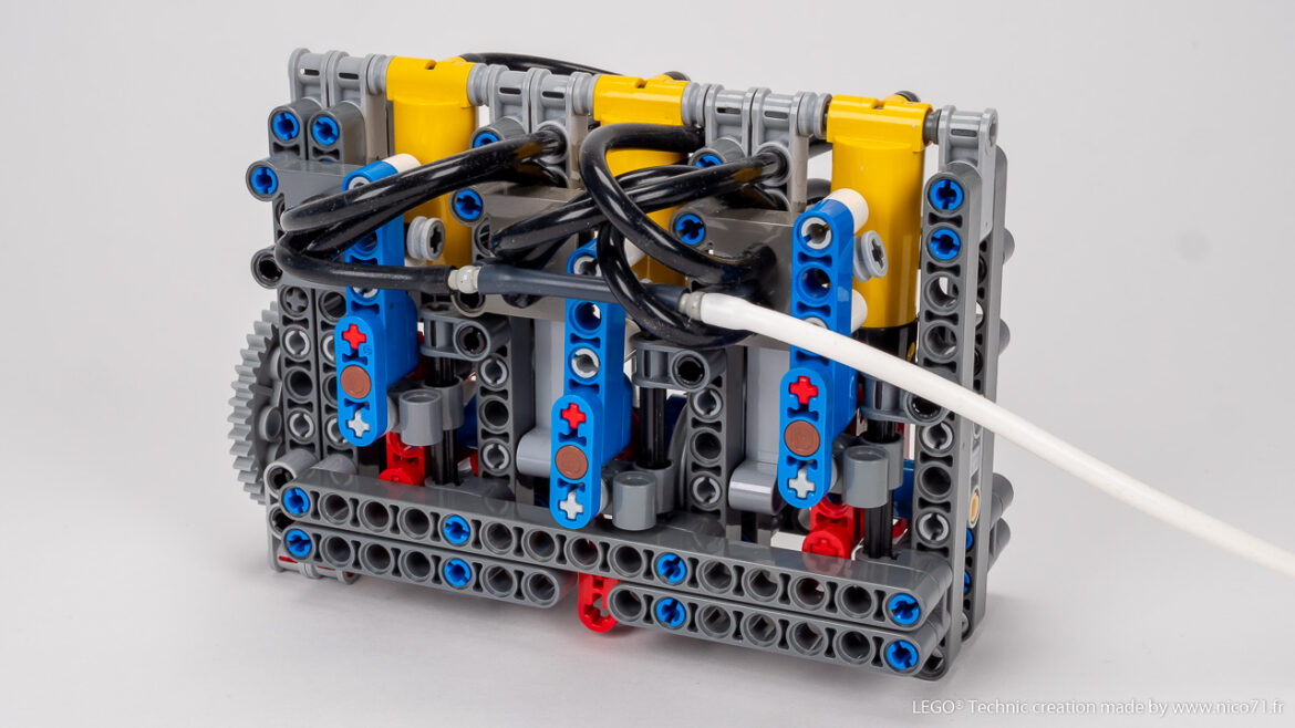 3-Cylinder Pneumatic Engine – Nico71's Technic Creations
