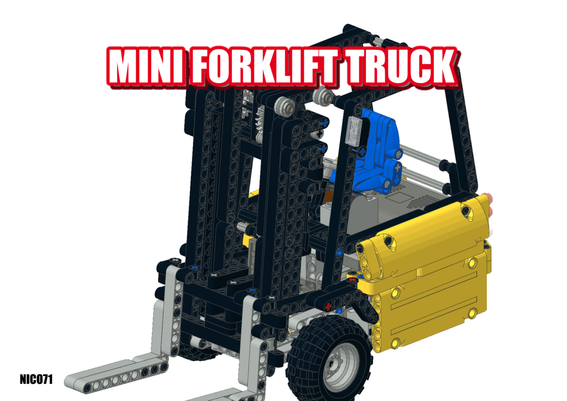 Mini Forklift Truck – Nico71's Technic Creations