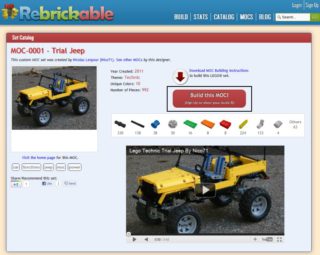 Rebrickable – Nico71's Technic Creations