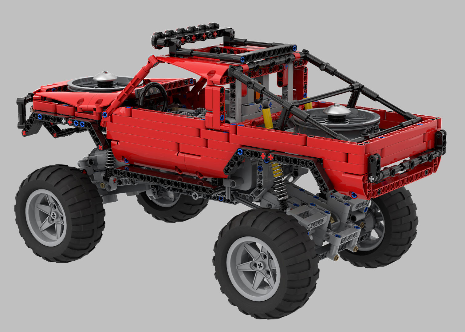 LEGO MOC Truck with Continuously Variable Transmission by Nico71 ...