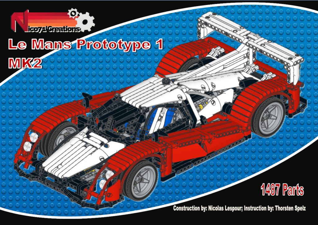LMP1 RaceCar – Nico71's Technic Creations