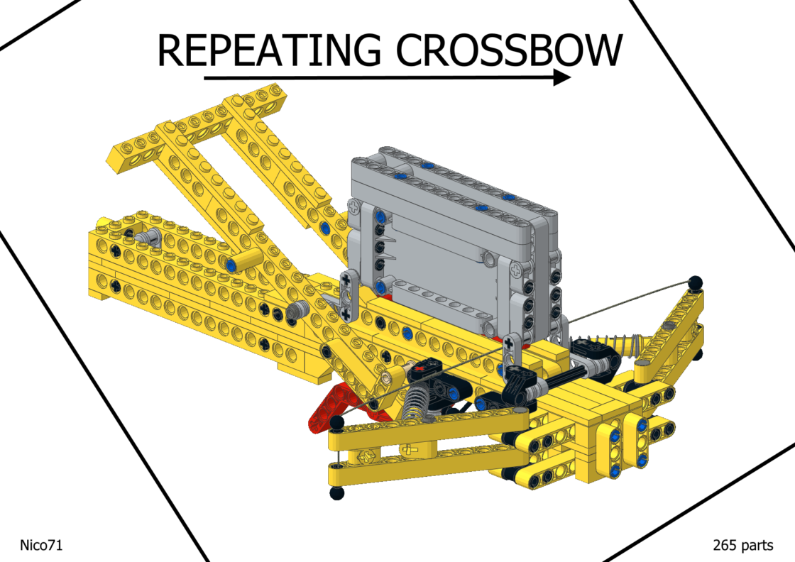 Repeating Crossbow – Nico71's Technic Creations