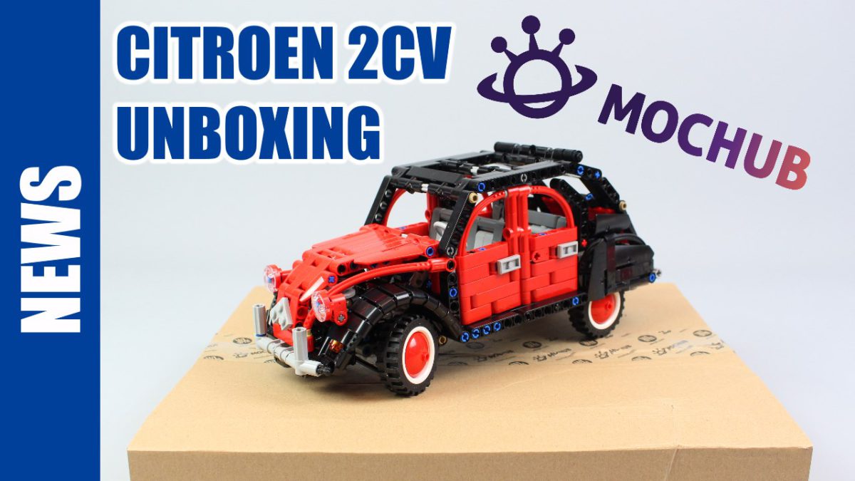 Unboxing Citroen 2CV from Mochub – Nico71's Technic Creations