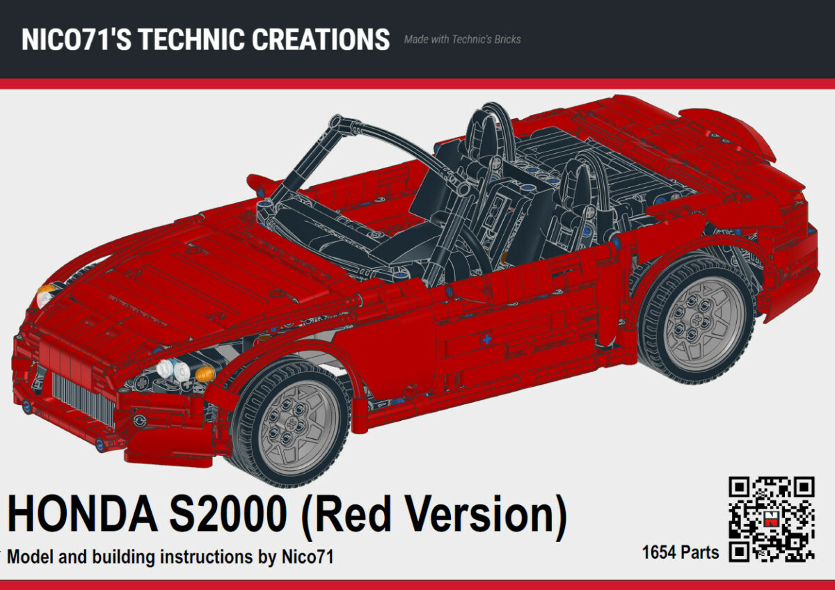 Honda S2000 AP2 – Nico71's Technic Creations