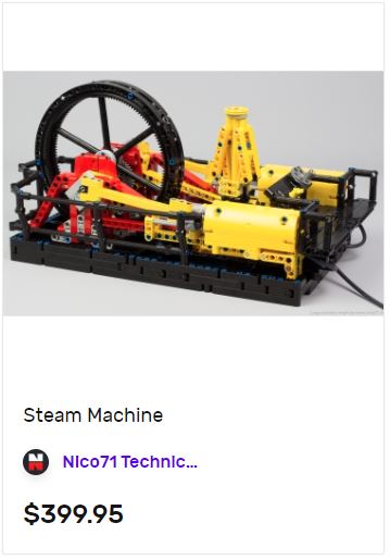 Lego Technic Steam Machine – Nico71's Technic Creations