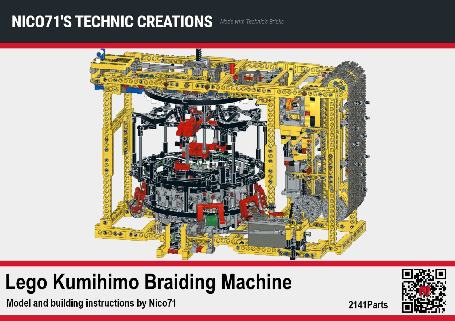 Kumihimo Braiding Machine – Nico71's Technic Creations
