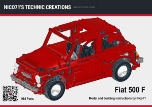 Fiat 500 F – 1965 – Nico71's Technic Creations