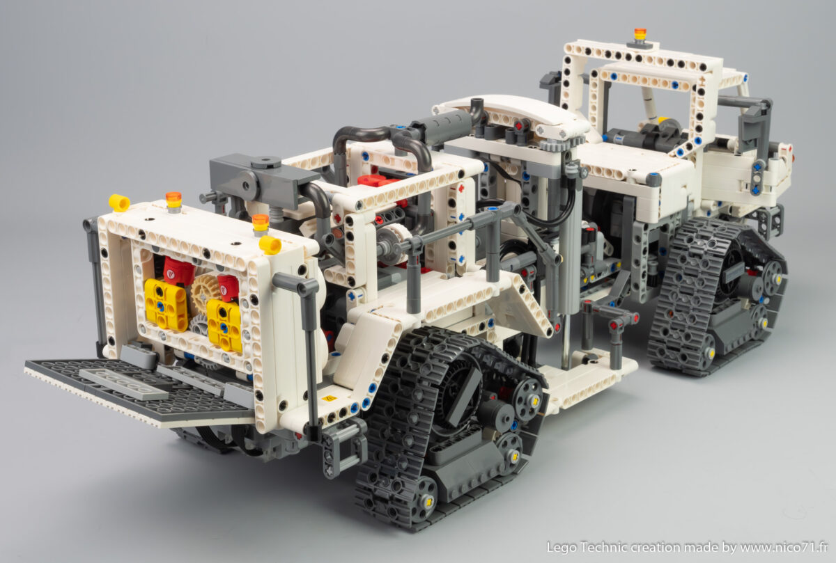 42100 Model B – Vibroseis Tracked Vehicle – Nico71's Technic Creations