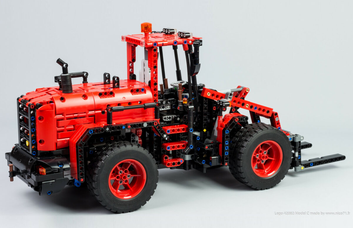 42082 D model – Forklift Truck – Nico71's Technic Creations