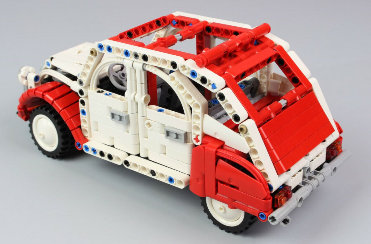 Lego Technic 1/15 Citroën 2CV – Nico71's Technic Creations