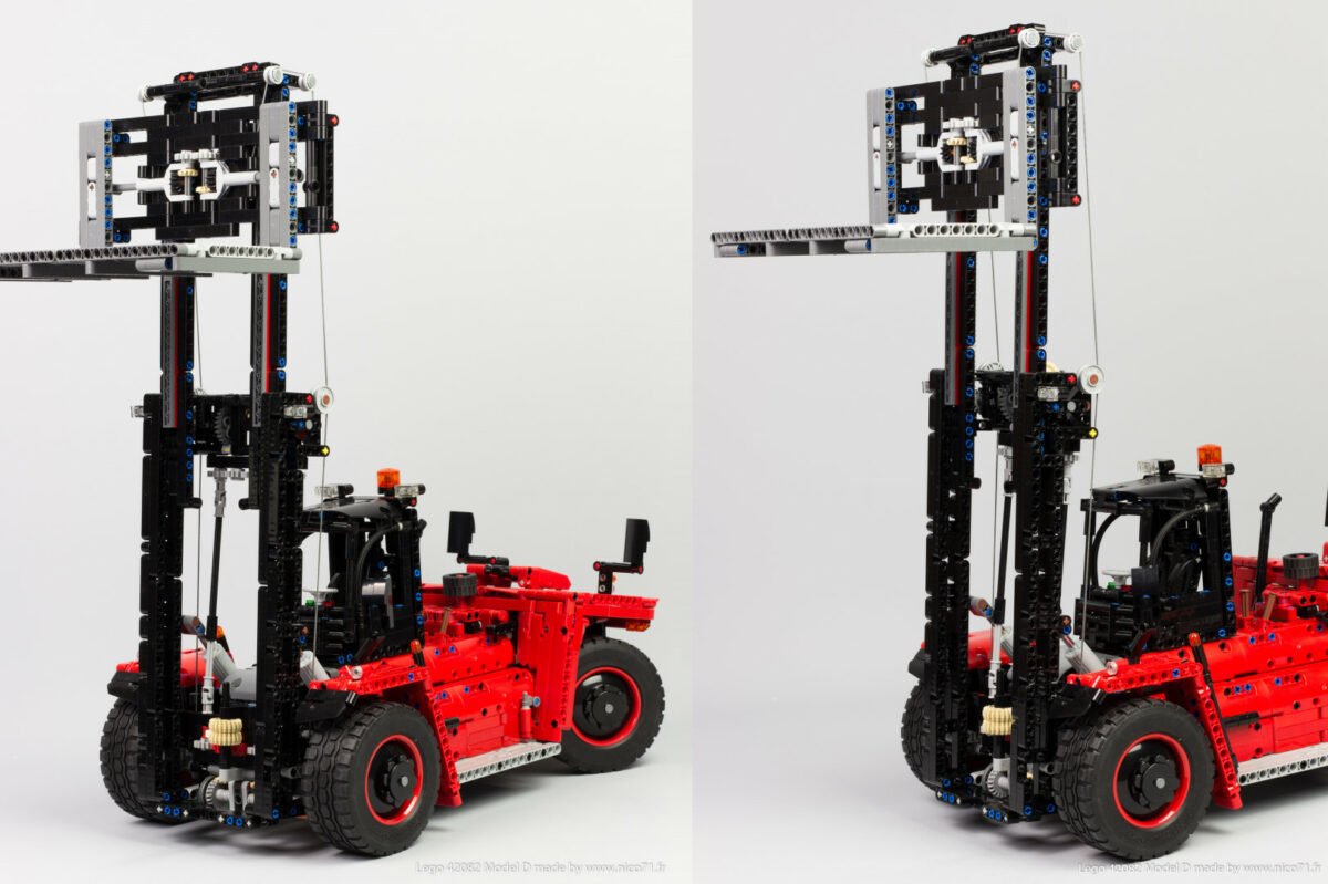 42082 Model D – Forklift Truck – Nico71's Technic Creations