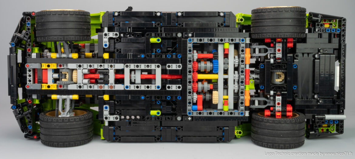 8 Speed Sequential Gearbox with DNR Selector – Nico71's Technic Creations