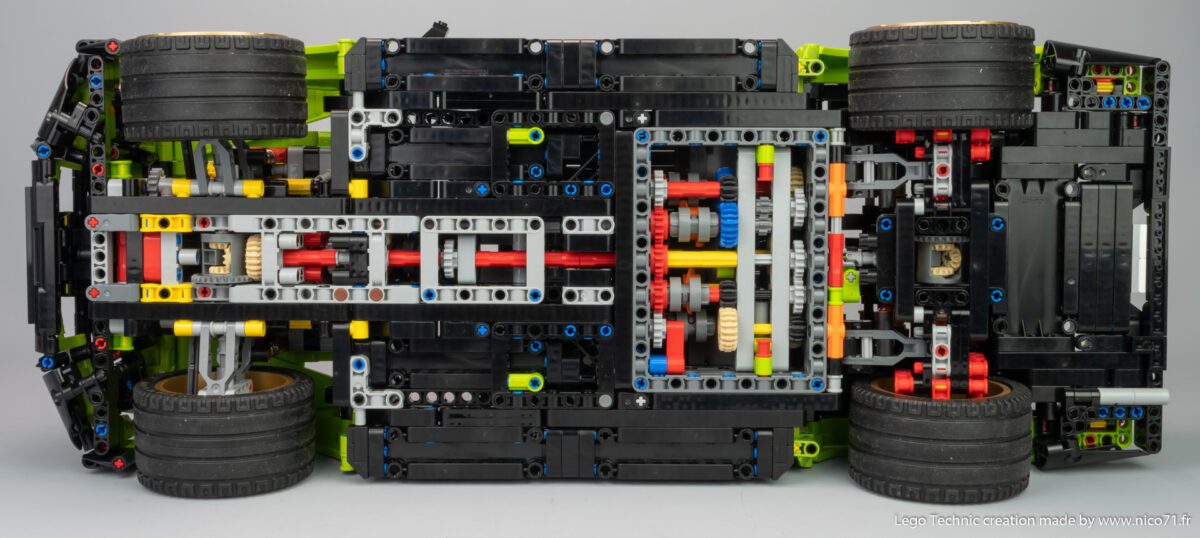 8 Speed Sequential Gearbox with DNR Selector – Nico71's Technic Creations