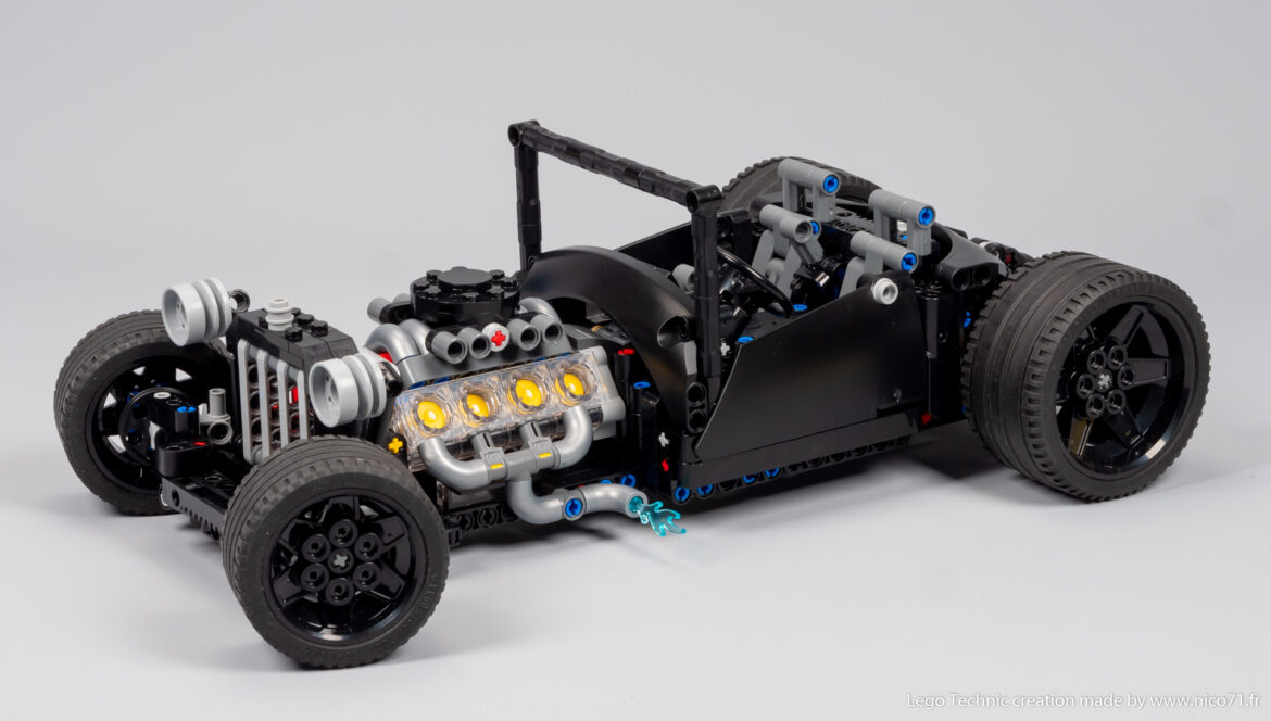 42127 Model B – Bucket Hot Rod – Nico71's Technic Creations