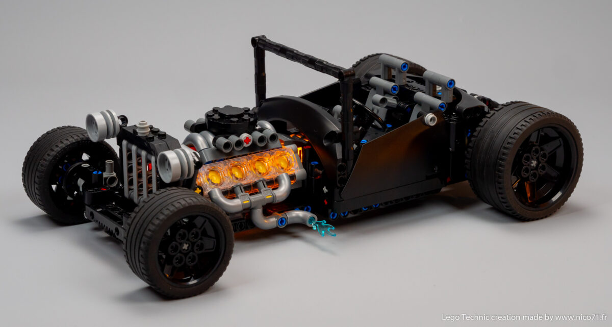 42127 Model B – Bucket Hot Rod – Nico71's Technic Creations