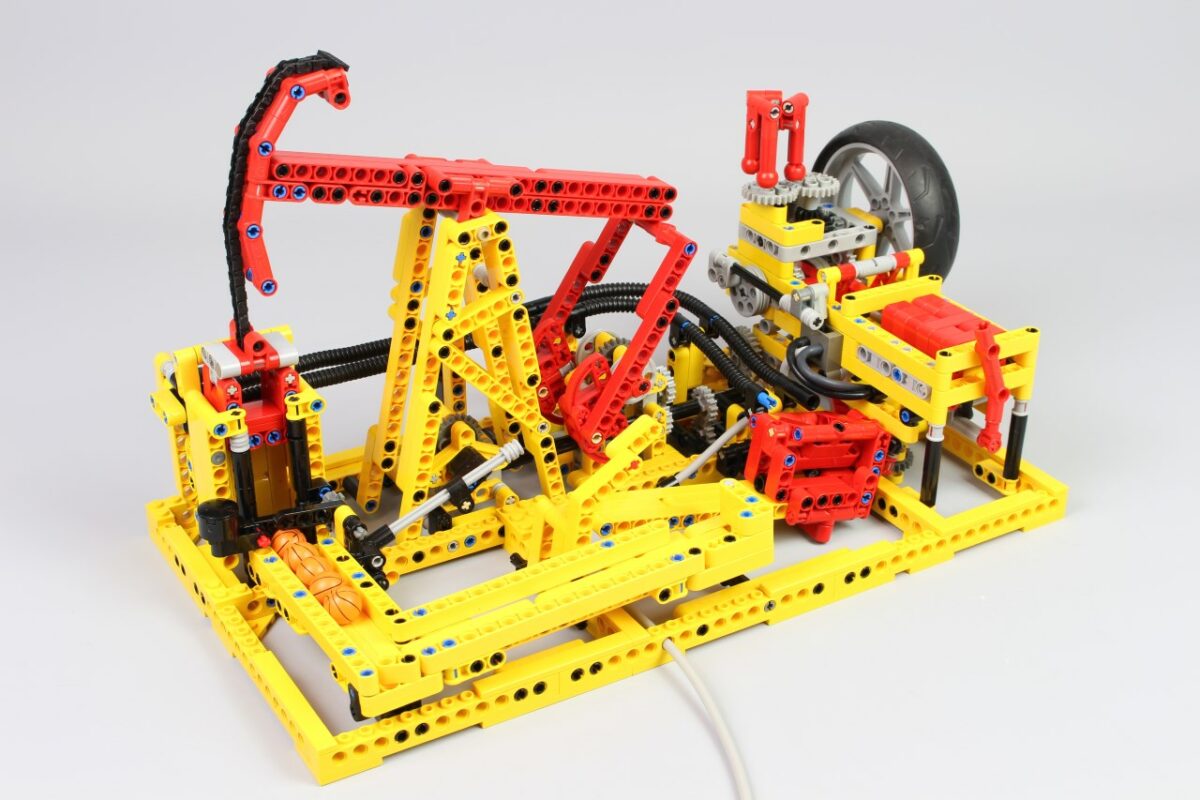 Pneumatic Mine Contraption – Nico71's Technic Creations