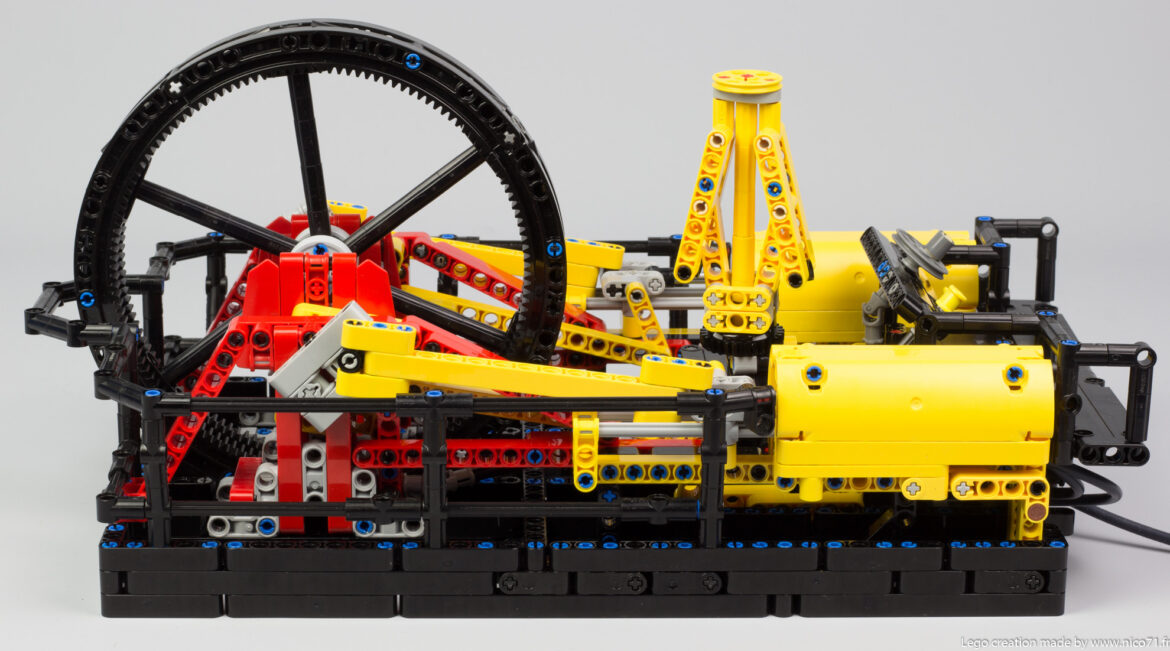 Steam Machine (Pneumatic) – Nico71's Technic Creations