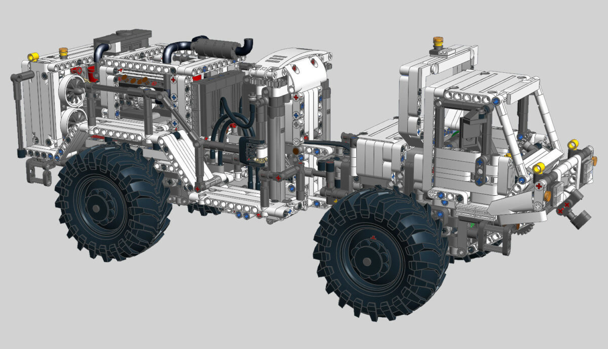 42100 Model C – Tracked Carrier – Nico71's Technic Creations