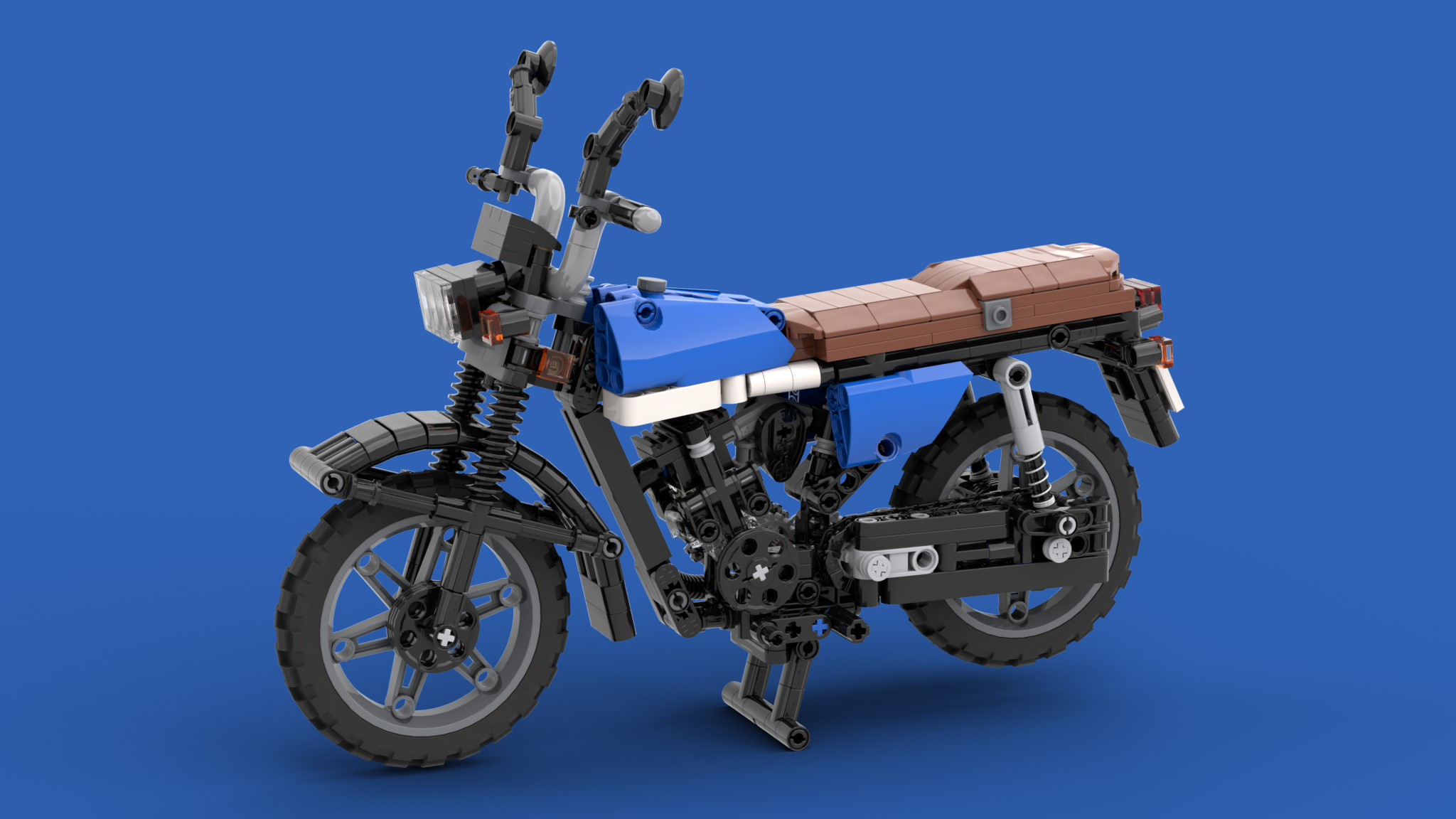 LEGO MOC Honda CG 125 (Special Edition) by Nico71 | Rebrickable - Build ...