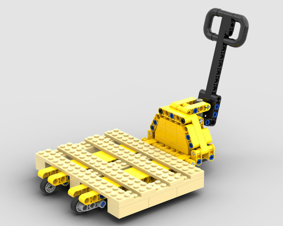 1/8 Pallet Jack – Nico71's Technic Creations