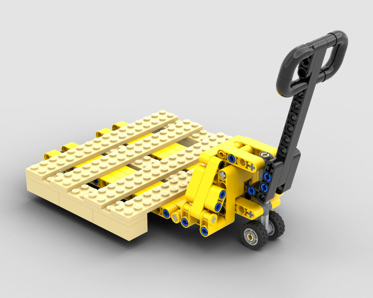 1/8 Pallet Jack – Nico71's Technic Creations
