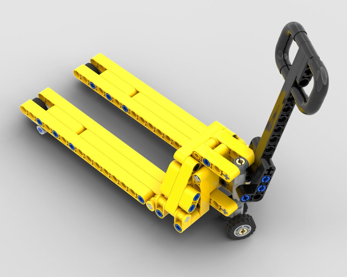 1/8 Pallet Jack – Nico71's Technic Creations