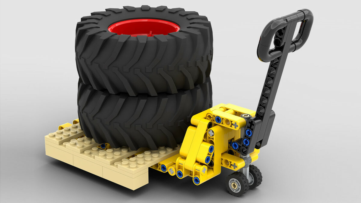 1/8 Pallet Jack – Nico71's Technic Creations