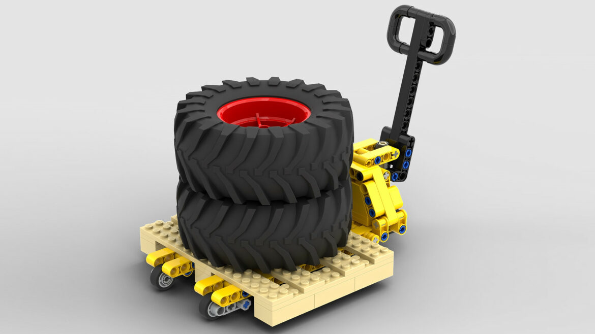 1/8 Pallet Jack – Nico71's Technic Creations