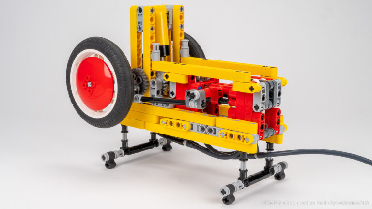Switchless Pneumatic Engine – Nico71's Technic Creations