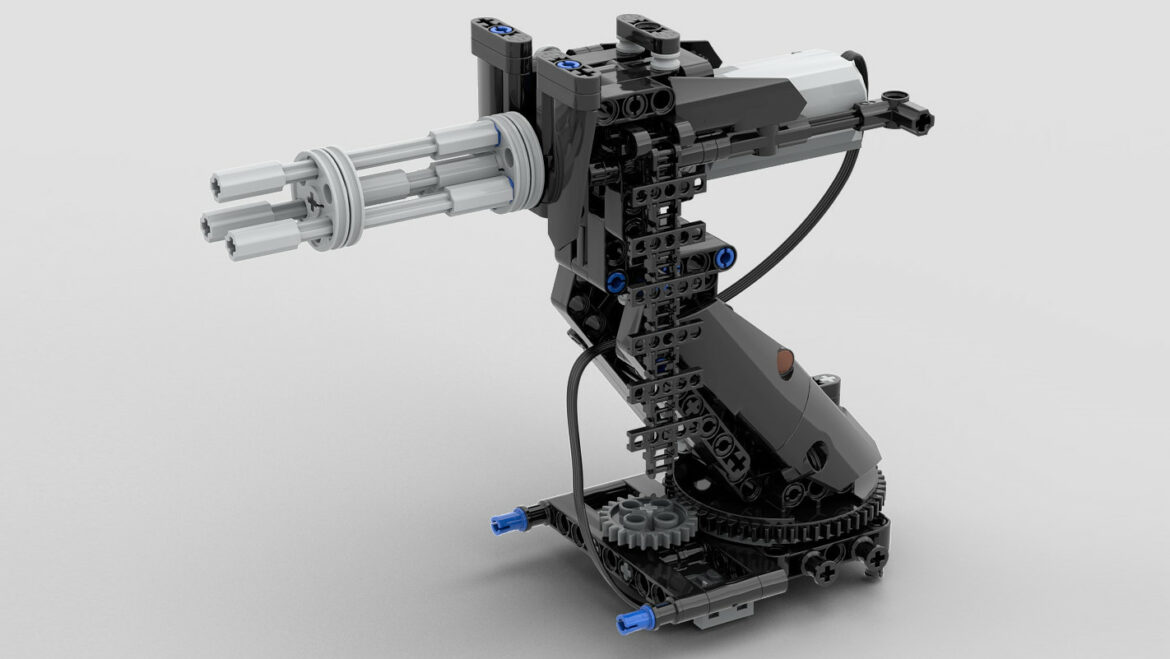 Motorized Turret for the Halo Warthog – Nico71's Technic Creations