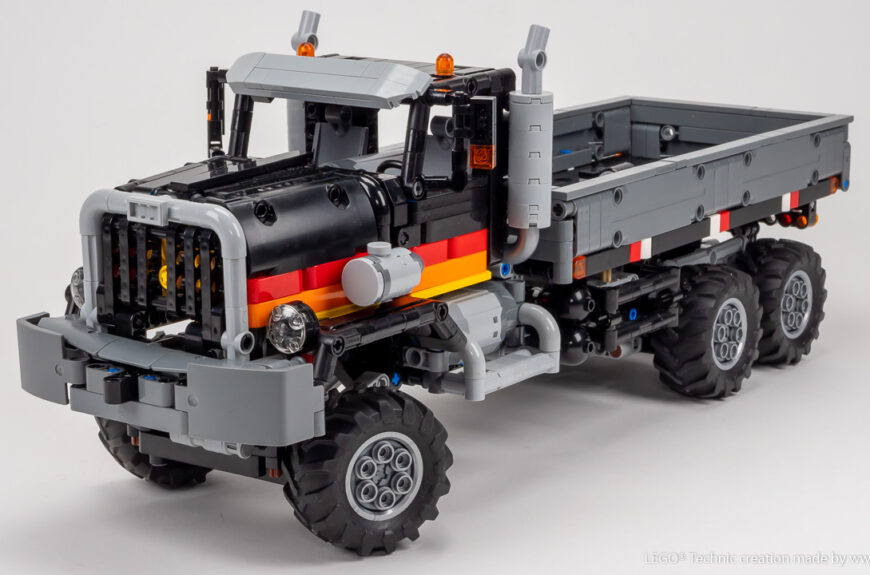 Articulated 8×8 Offroad Truck – Nico71's Technic Creations